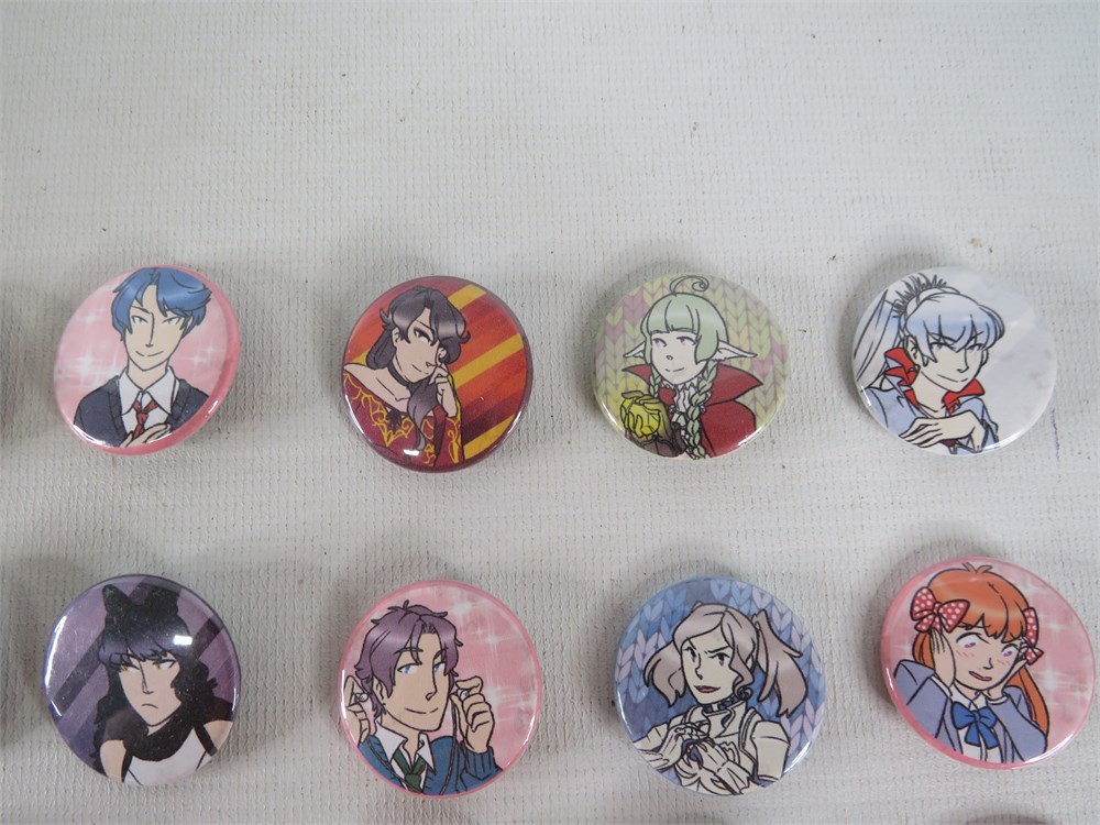 ShopTheSalvationArmy - Anime Character Pin Lot – Mixed Collection ...