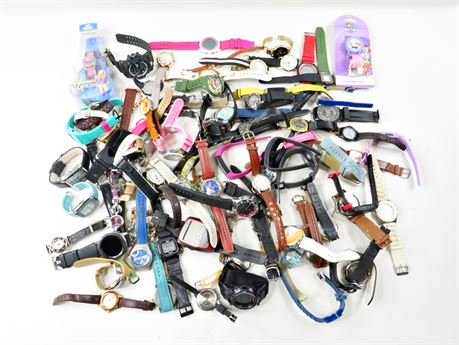 ShopTheSalvationArmy - Generic Watch Lot: 7.258 lbs. (Parts/Repair) [B58]
