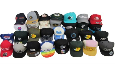 ShopTheSalvationArmy - Assorted Snapback/Fitted Hats, 30pcs [C1019]