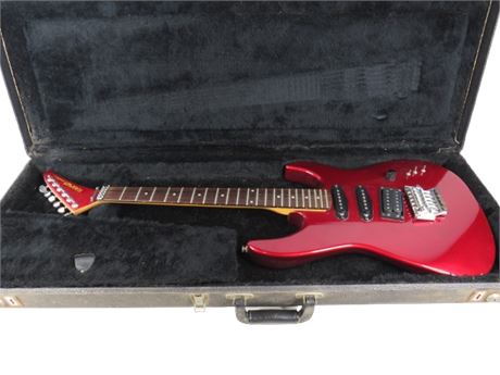 ShopTheSalvationArmy - Kramer Striker 600ST Electric Guitar Red w/ Hard ...