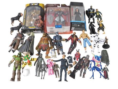 ShopTheSalvationArmy - Modern Action Figure Lot [J1114]