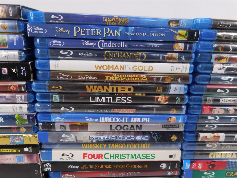 ShopTheSalvationArmy - Lot Of 75 Blu-Rays w/ Cases (N8123)