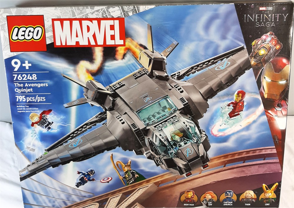 ShopTheSalvationArmy - LEGO Marvel - The Avengers QuinJet - Iron Man ...