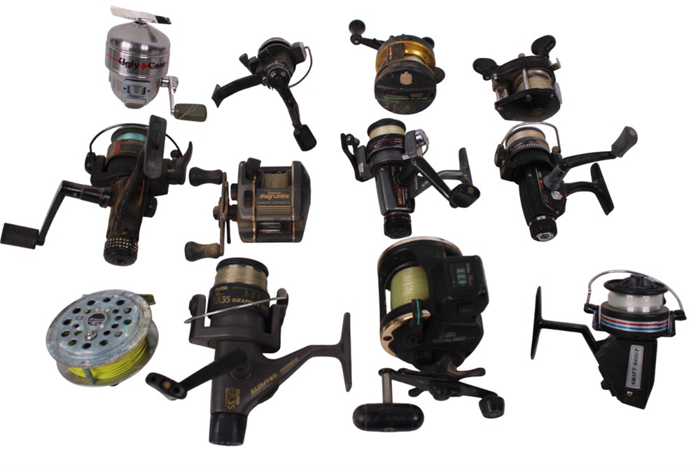 ShopTheSalvationArmy - Vintage Fishing Reels 12 Total [H246]