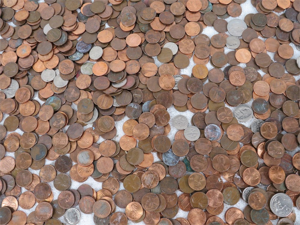 ShopTheSalvationArmy - U.S. Coin Lot – 19.8 Pounds (Pennies & Mixed ...