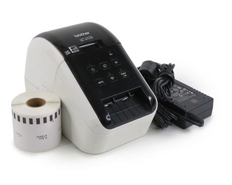ShopTheSalvationArmy - Brother QL-810W Wireless Label Printer w/ Power ...