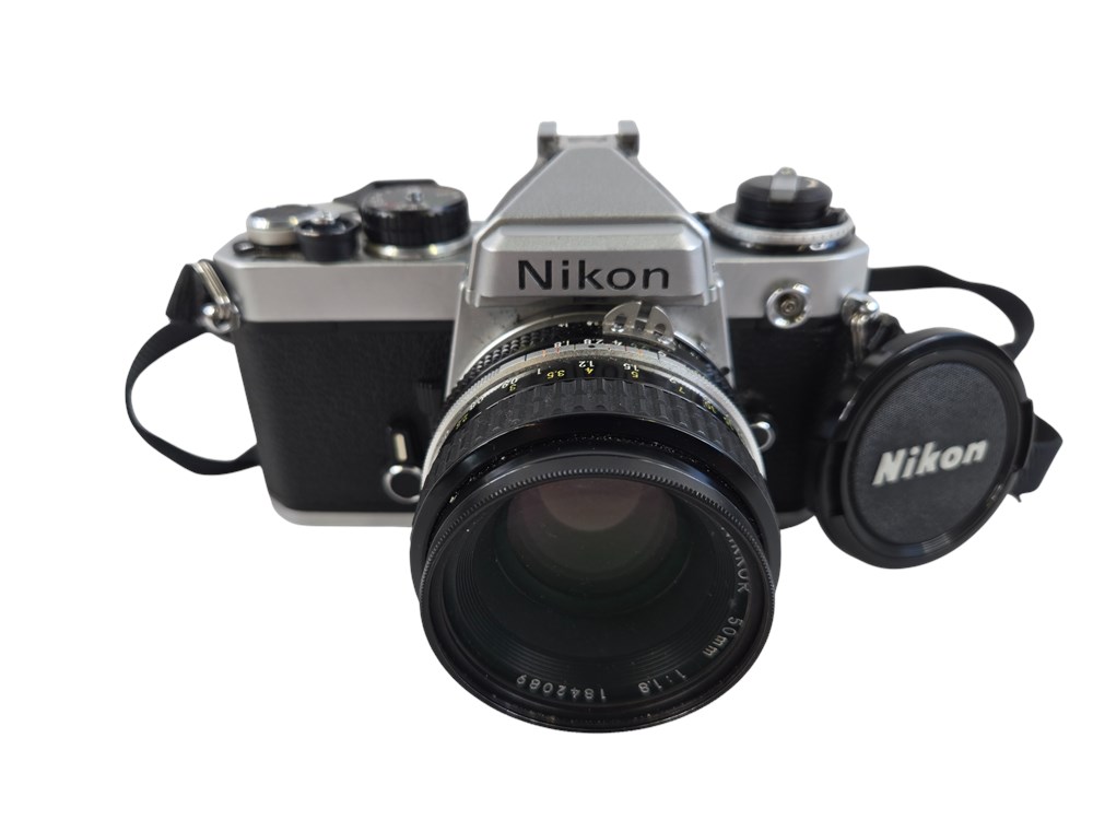 ShopTheSalvationArmy - Vintage Nikon FE 35mm SLR Film Camera [A681]