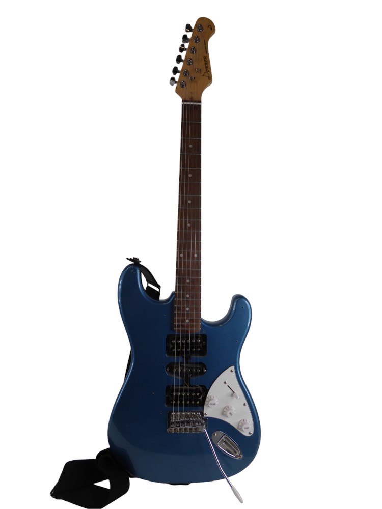 ShopTheSalvationArmy - Donner Standard Series Blue Electric Guitar HSS ...
