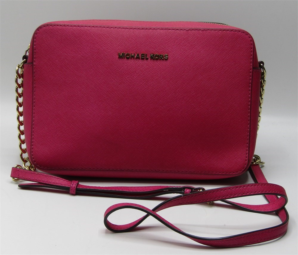 ShopTheSalvationArmy - Michael Kors Jet Set Travel Crossbody – Fuchsia ...
