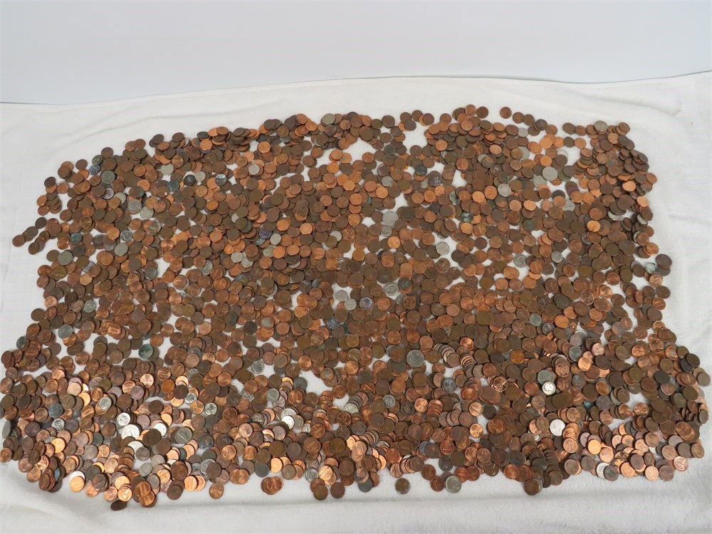ShopTheSalvationArmy - U.S. Coin Lot – 19.8 Pounds (Pennies & Mixed ...