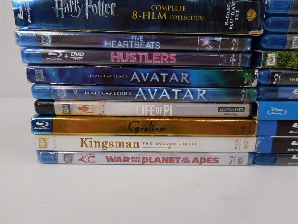 ShopTheSalvationArmy - Lot Of 75 Blu-Rays w/ Cases (N8123)