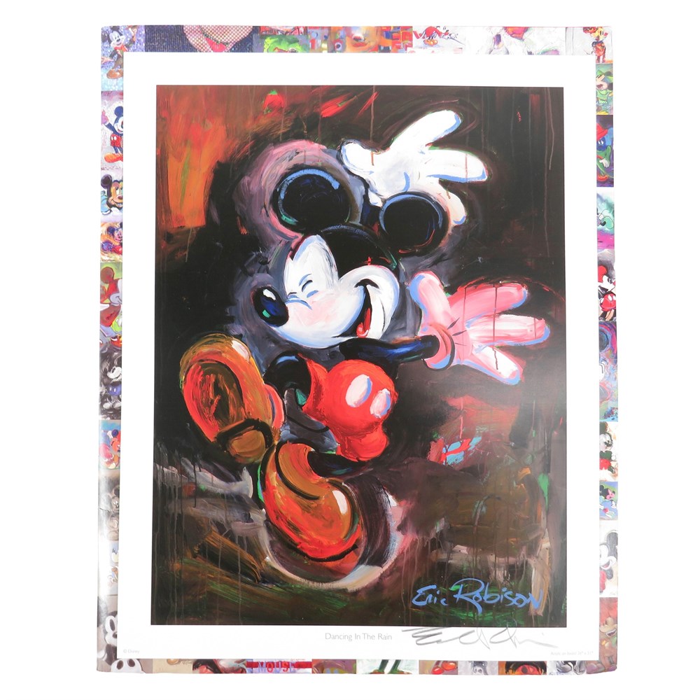 ShopTheSalvationArmy - Mickey Mouse 11"x14" Print "Dancing In The Rain ...