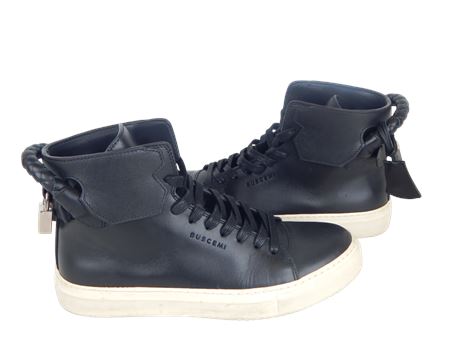 ShopTheSalvationArmy - Buscemi 125mm High-Top Sneakers – Black Leather ...
