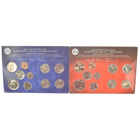 ShopTheSalvationArmy - 2022 US Mint Uncirculated Coin Sets: Denver and ...