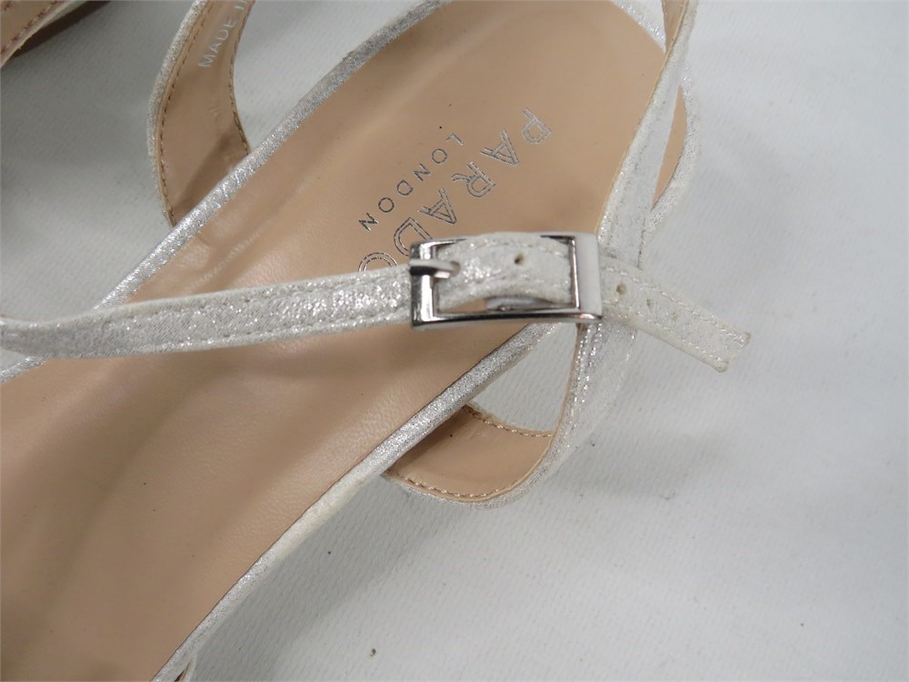 ShopTheSalvationArmy - Paradox London Jilly Wedge Sandals – Glitter ...