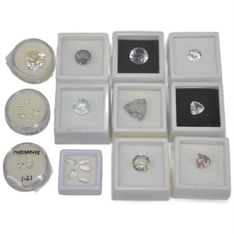 ShopTheSalvationArmy - Clear Gemstones Lot: 12 pieces [4374]