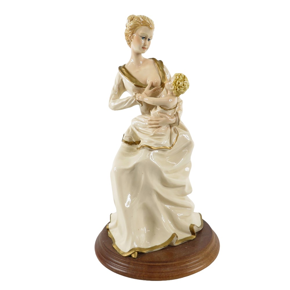 ShopTheSalvationArmy - Capodimonte G. Cortese Figurine Mother Feeds ...