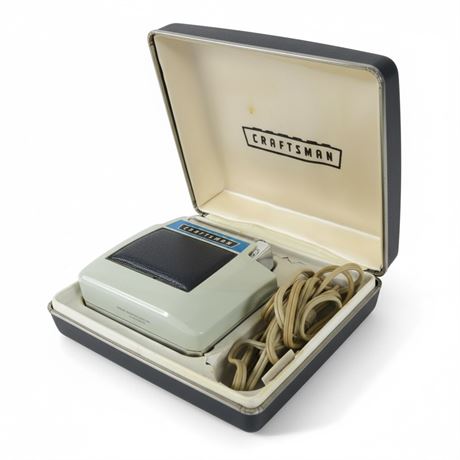 ShopTheSalvationArmy - Vintage Craftsman Electric Shaver Razor, Tested ...