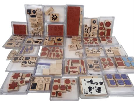 ShopTheSalvationArmy - Assorted Rubber Stamp Sets – Mixed Designs [J700]