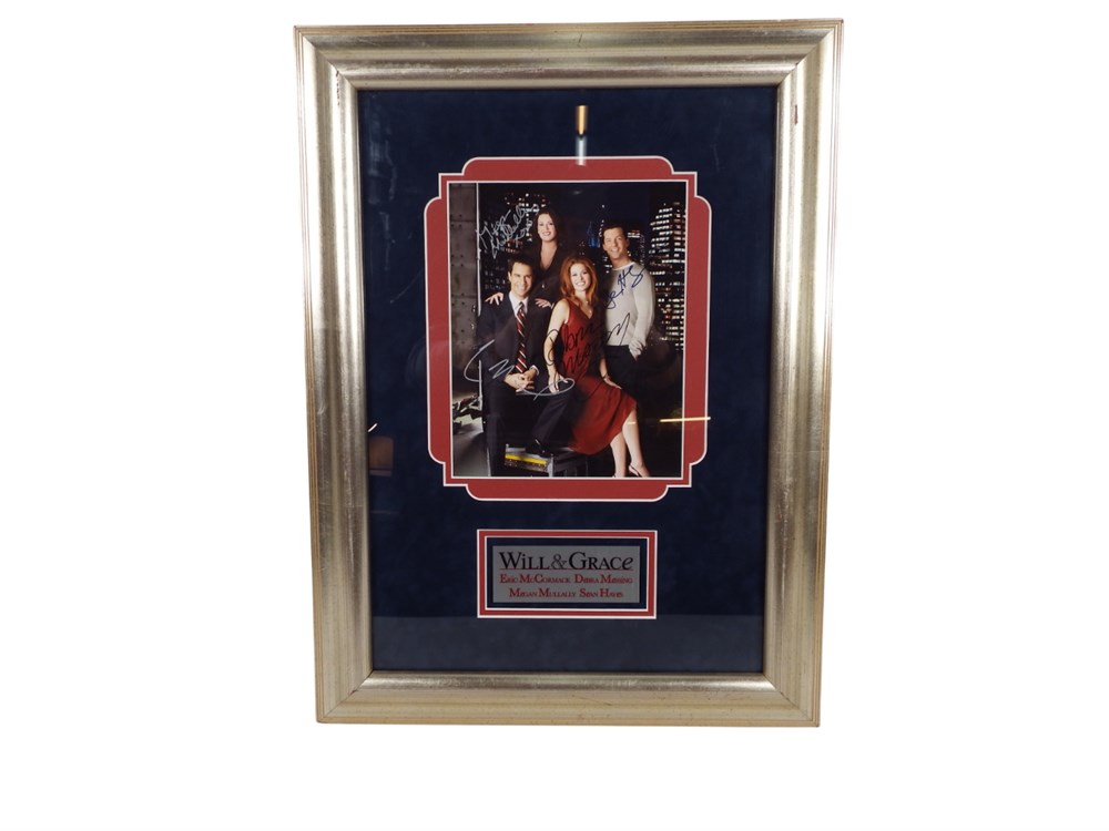 ShopTheSalvationArmy - Framed Will & Grace Cast Signed Photo Display ...