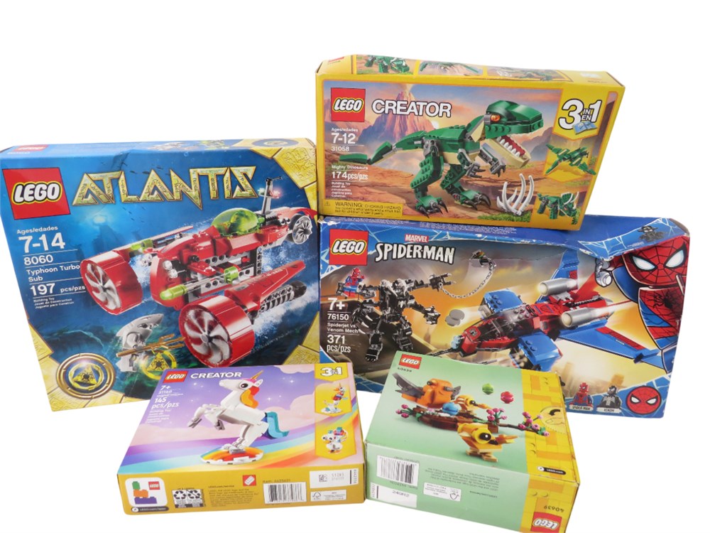 ShopTheSalvationArmy - Sealed LEGO Retired Set Lot: 5 Sets [K282]