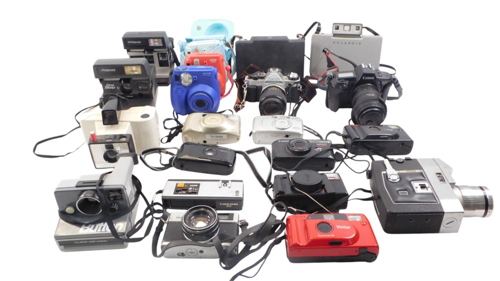 ShopTheSalvationArmy - Lot of 21 Film Cameras – Untested, Sold As-Is [538C]