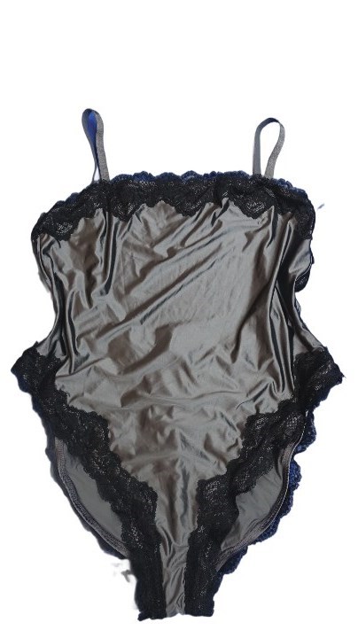 ShopTheSalvationArmy - Skims Women’s Gunmetal Lace Swim Cami One-Piece ...