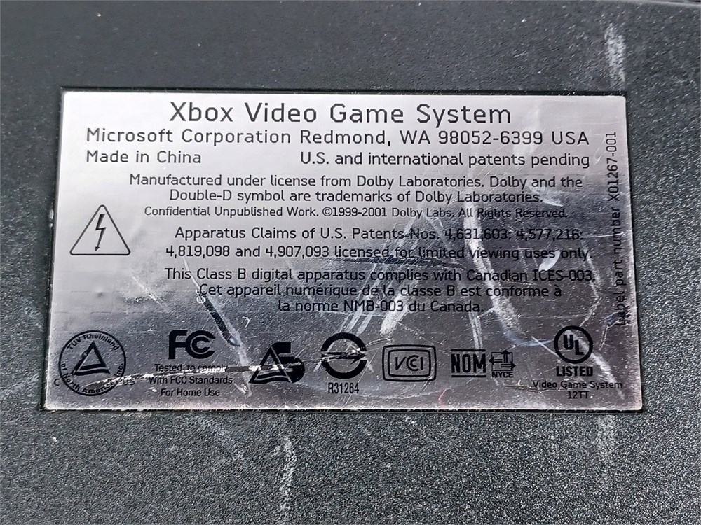 ShopTheSalvationArmy - Microsoft Xbox Original Console Bundle [B862]