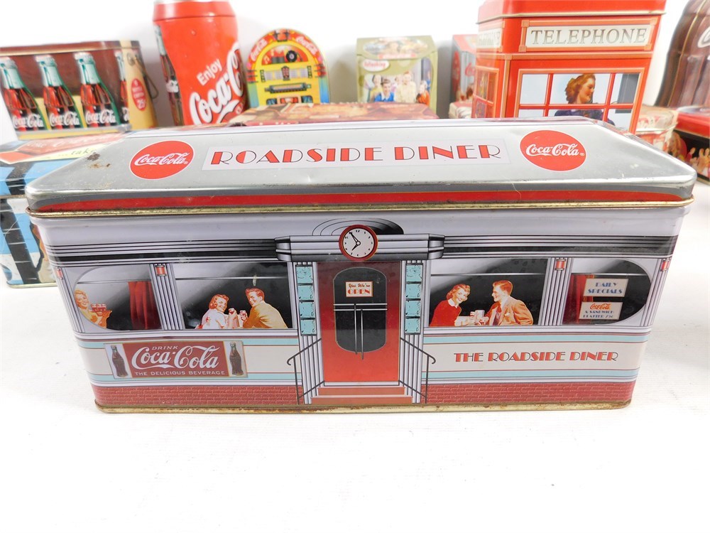 ShopTheSalvationArmy - Lot of 20 Vintage Coca-Cola Canisters – Mixed ...
