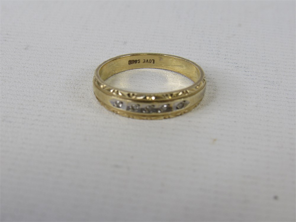 ShopTheSalvationArmy - 10K Gold Diamond Rings, 4.8 Grams [E2017]