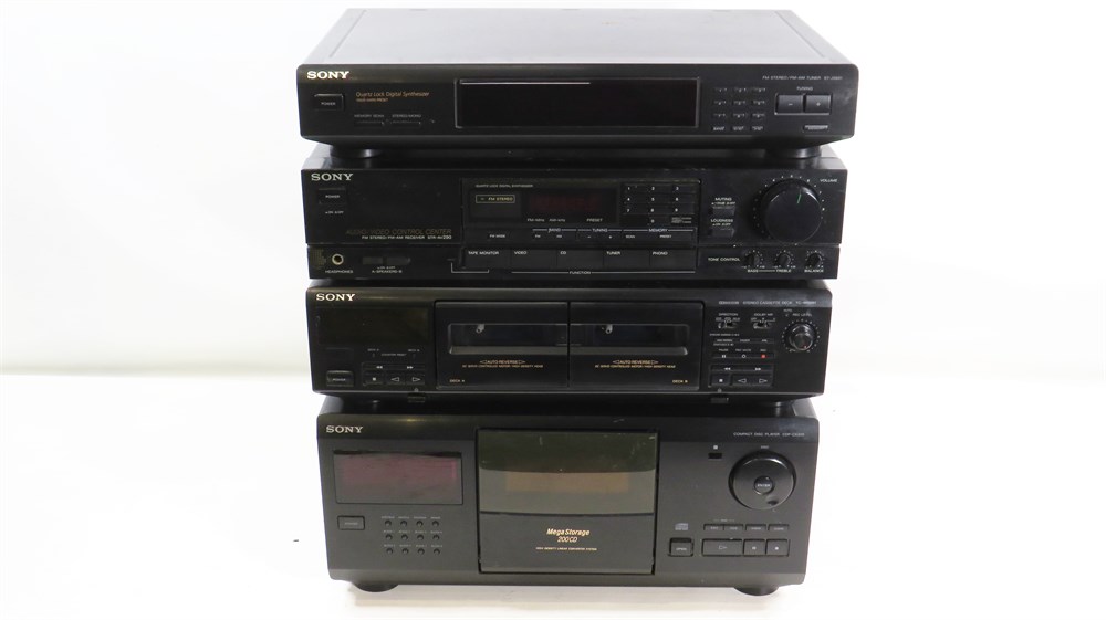ShopTheSalvationArmy - Sony Vintage Audio Component Stack Stereo System ...