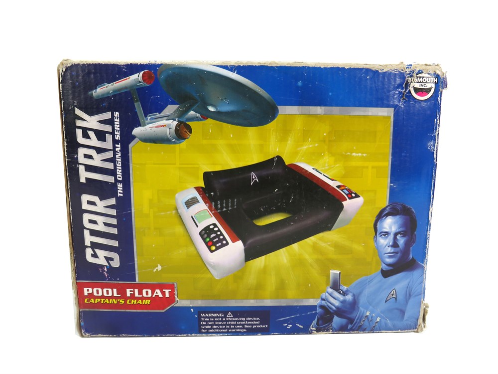 ShopTheSalvationArmy - Big Mouth Star Trek Captain's Chair Pool Float ...