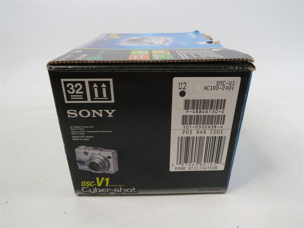 ShopTheSalvationArmy - Sony Cyber-Shot DSC-V1 Digital Camera – 5MP, 4x ...
