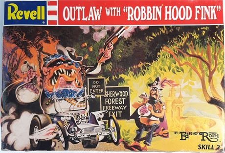 ShopTheSalvationArmy - Outlaw With Hood Fink Model Car Kit - ED ROTH ...