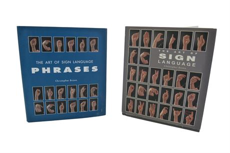 ShopTheSalvationArmy - Christopher Brown Sign Language 2 Book Set (B1556)