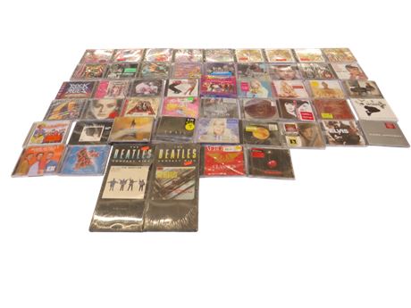 Online Thrift Store | ShopTheSalvationArmy - SEALED CD Lot: 51 CDs [B1942]