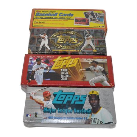 ShopTheSalvationArmy - SEALED Topps Baseball Card Boxes: 1995, 96, 97 ...