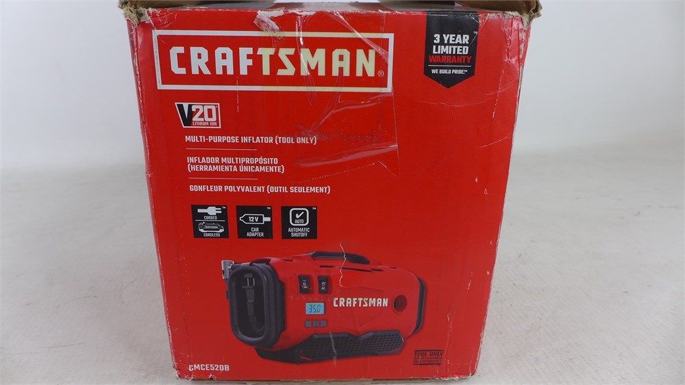 ShopTheSalvationArmy - Craftsman Multi-Purpose Inflator – Model CMCE520B – New in Box [14301T]