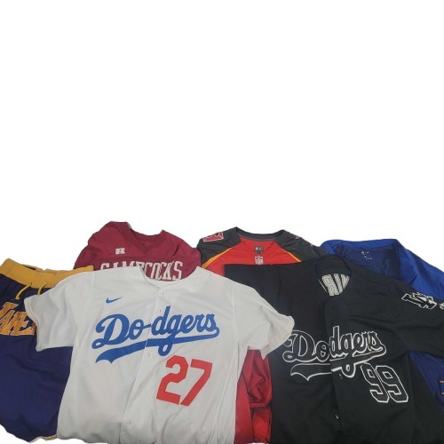 ShopTheSalvationArmy - 8-Piece Sports Apparel Lot – MLB, NFL & NBA ...
