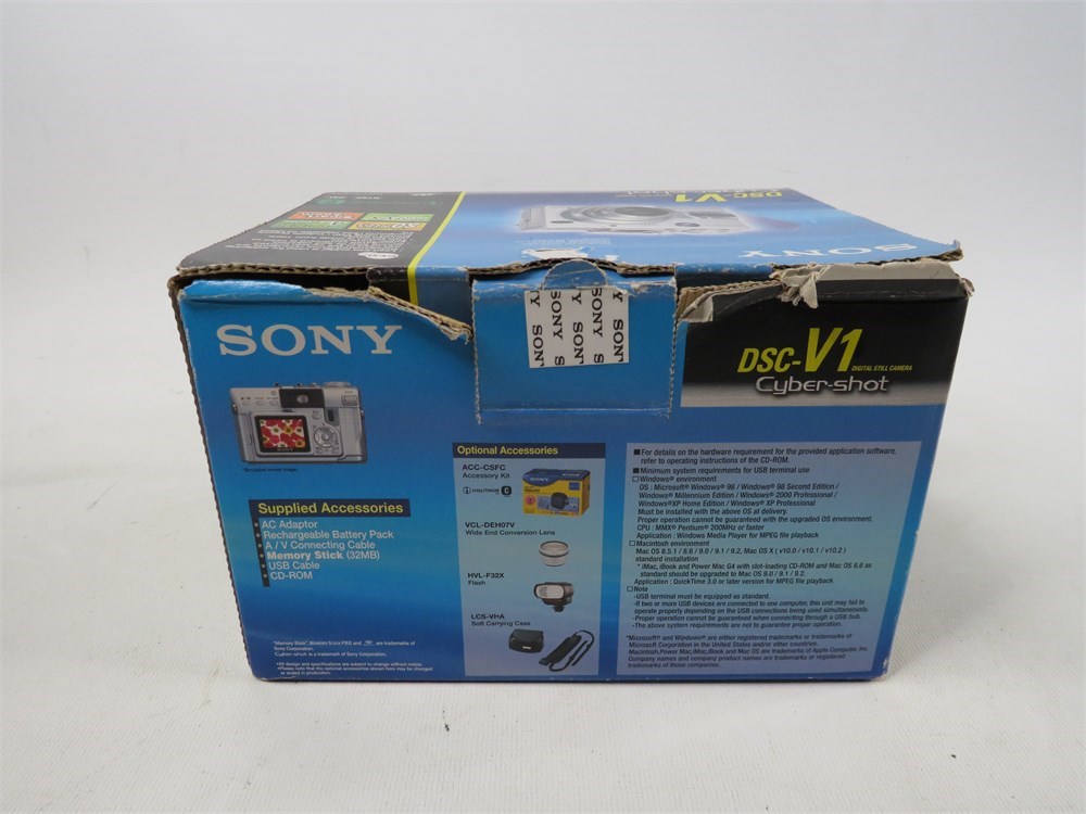 ShopTheSalvationArmy - Sony Cyber-Shot DSC-V1 Digital Camera – 5MP, 4x ...