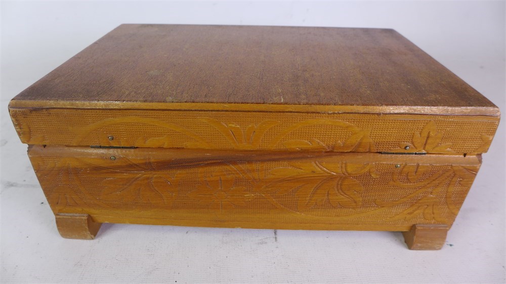 ShopTheSalvationArmy - Vintage Alpen Swiss Musical Jewelry Chest Wood ...