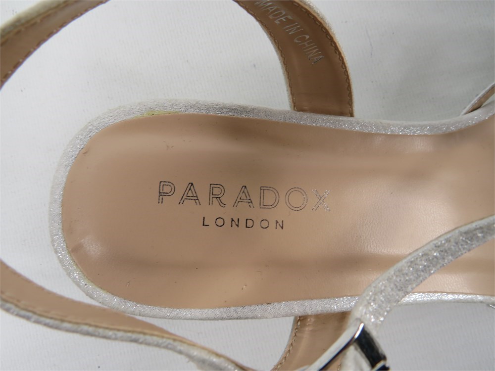 ShopTheSalvationArmy - Paradox London Jilly Wedge Sandals – Glitter ...