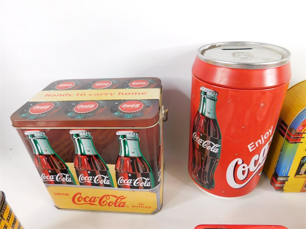 ShopTheSalvationArmy - Lot of 20 Vintage Coca-Cola Canisters – Mixed ...