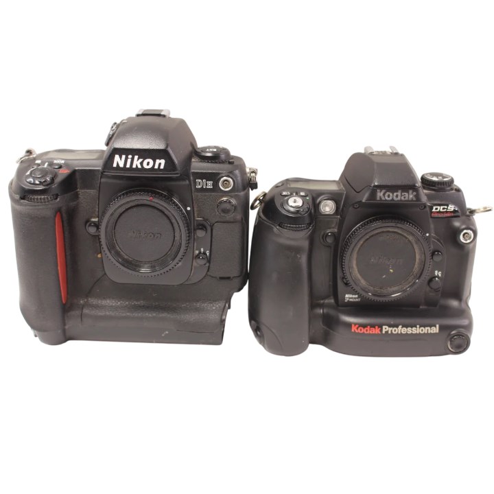 ShopTheSalvationArmy - Nikon/Kodak Pro Digital Camera Lot: 2 Pieces ...