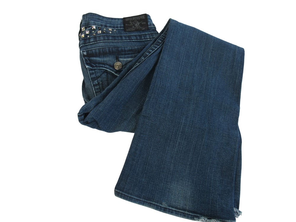 ShopTheSalvationArmy - True Religion Billy Studded Blue Jeans, Size: 32 ...