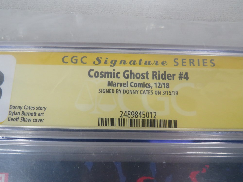 ShopTheSalvationArmy - CGC 9.8 Cosmic Ghost Rider #4 – Signature Series ...