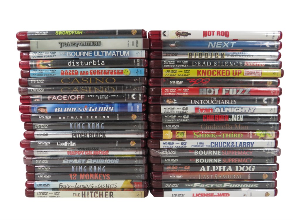 ShopTheSalvationArmy - HD DVD Movies and Series, Lot of 38 [C1194]