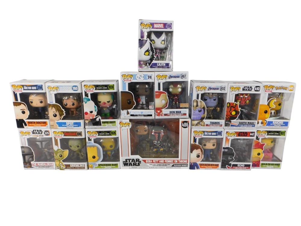 ShopTheSalvationArmy - Lot of 16 New Funko Pop! Vinyl Figures ...