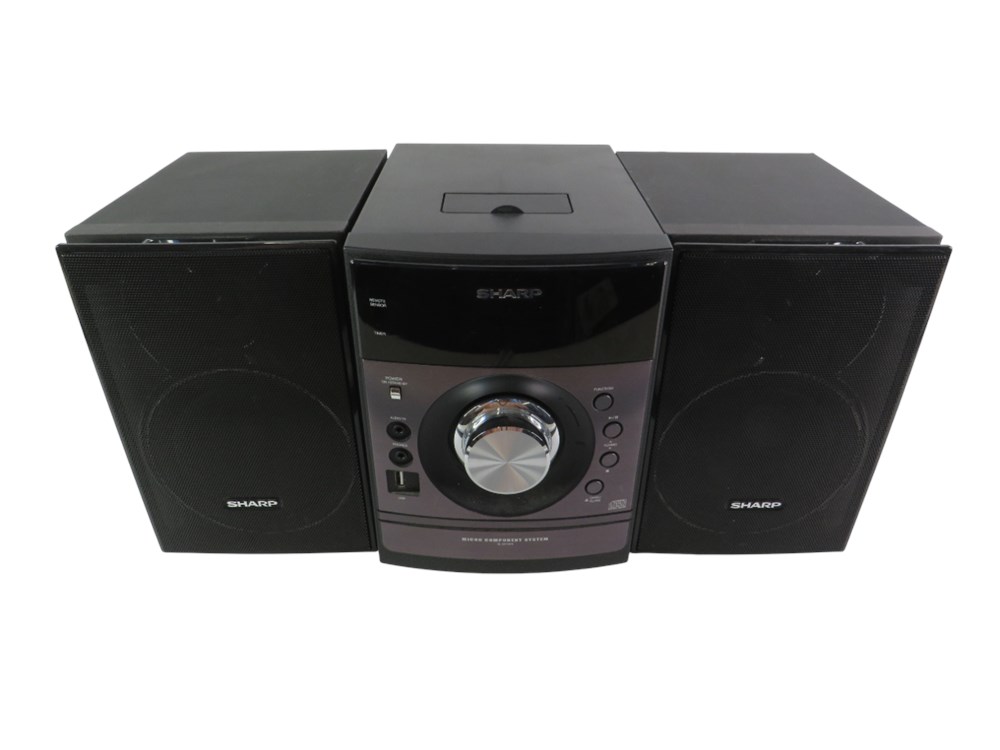 ShopTheSalvationArmy - Sharp Stereo System (Tested) [K391]