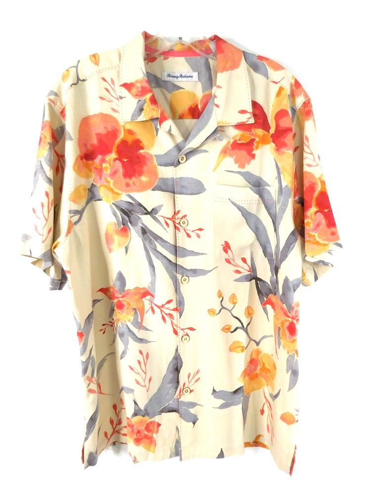 ShopTheSalvationArmy - Tommy Bahama Men’s Hawaiian Silk Resort Shirt ...